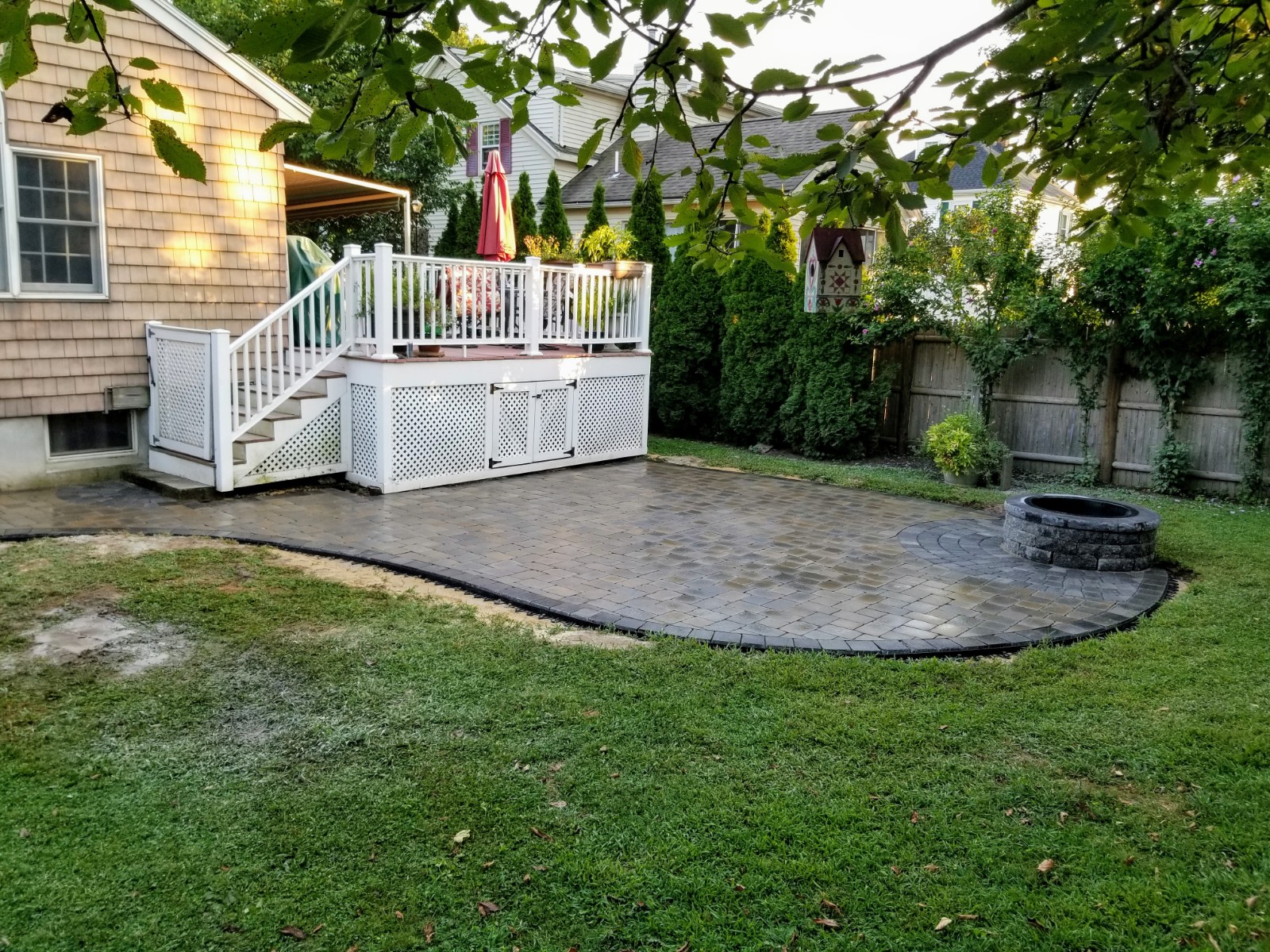 Another Pool-to-Patio Conversion Completed by Down East Landscape ...